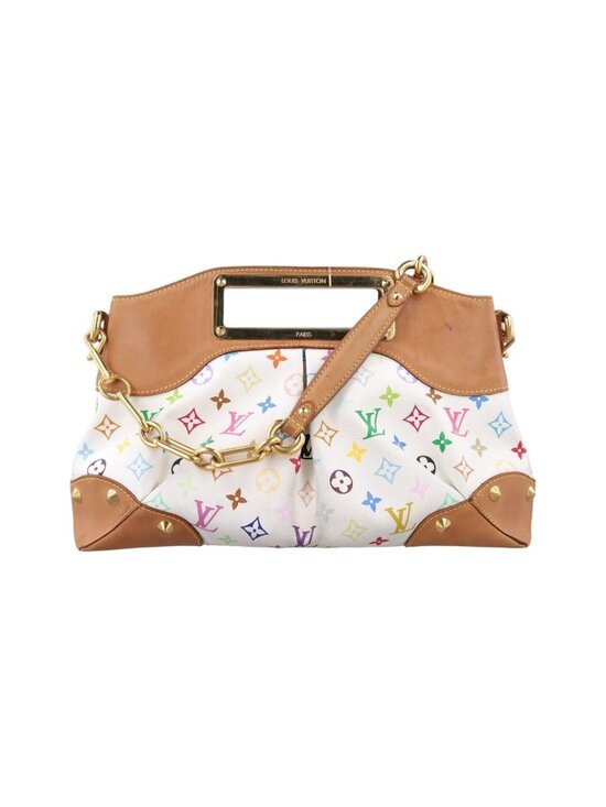 Louis Vuitton | Bags | Louis Vuitton Judy Mm Blanc Monogram Multi ...